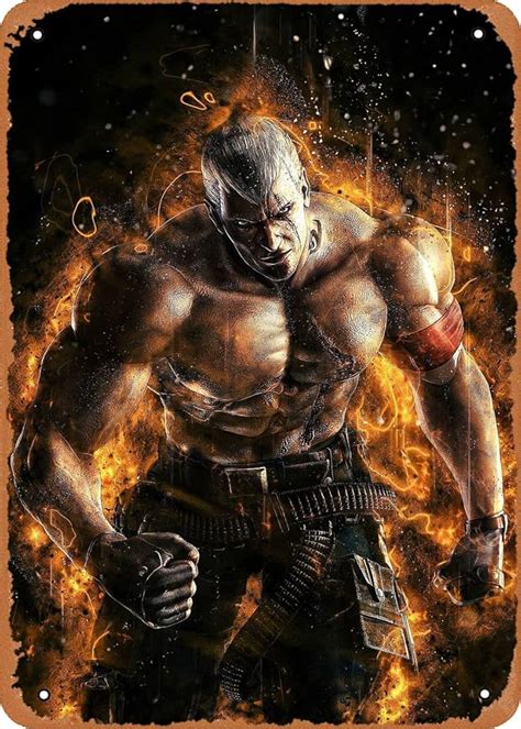 Tekken Bryan Fury Art