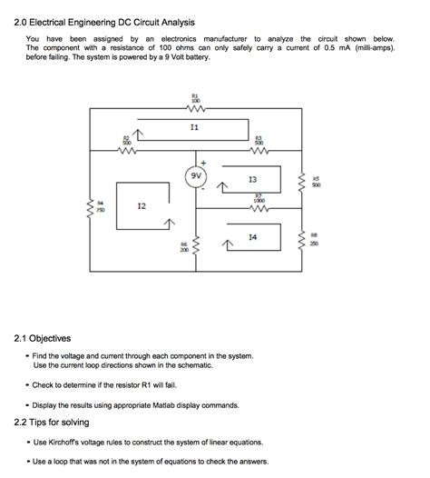 Solved 20 Electrical Engineering Dc Circuit Analysis You