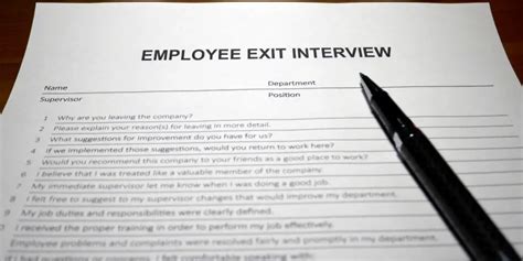 10 Exit Interviews Questions To Help You Retain Top Talent