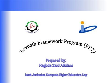 Ppt Seventh Framework Program Fp7 Powerpoint Presentation Free