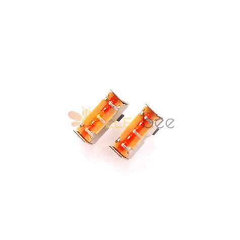 Elecbee 10pcs Slide Switch Surface Mount Toggle Ss 1p3t Ss13d06