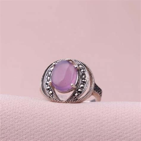 خرید و قیمت انگشتر عقیق یمنی سوسنی زیبا از غرفه نقره جات ستاره