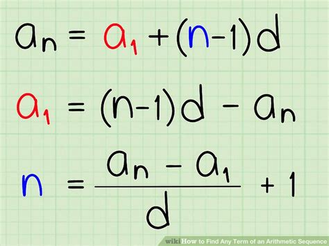 4 Ways To Find Any Term Of An Arithmetic Sequence WikiHow