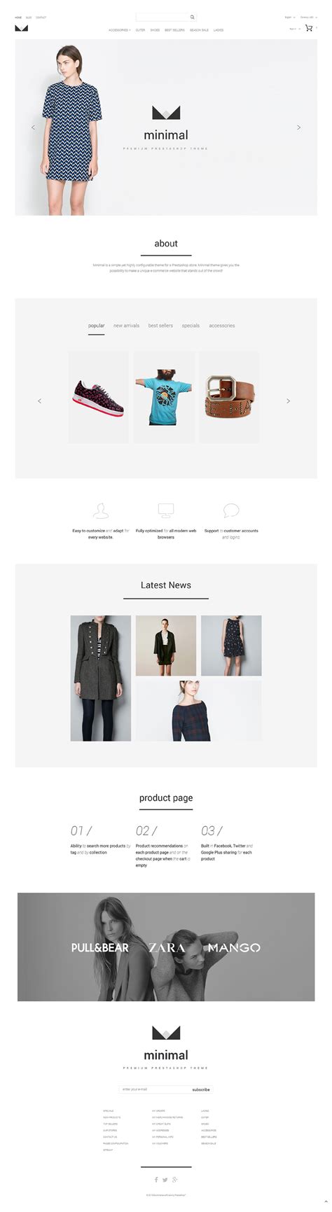 10 newest prestashop templates free templates online