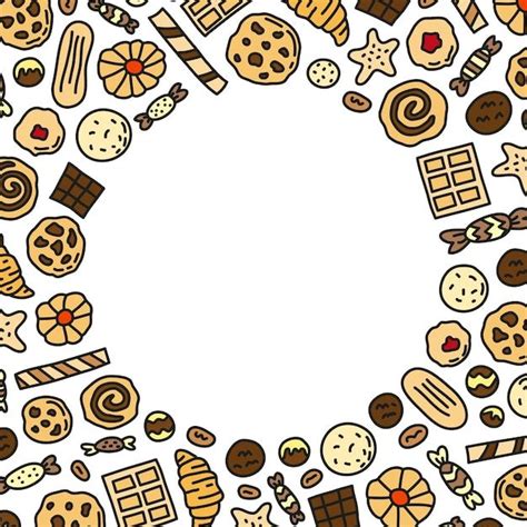 Delicious Cookies And Waffles Poster