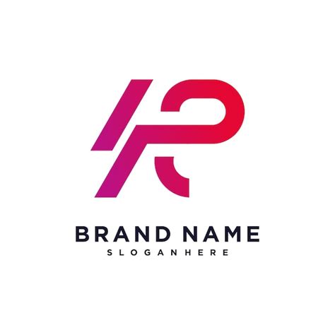 premium vector letter p or e or r design element vector icon idea