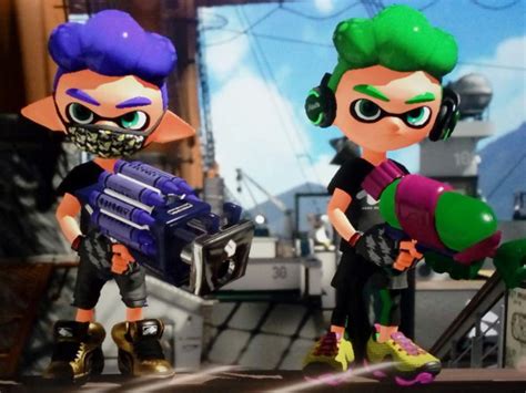 Amiibo Inkling Chico Splatoon 2 👑 Splatoon ⭐nintendo 👑 Amino