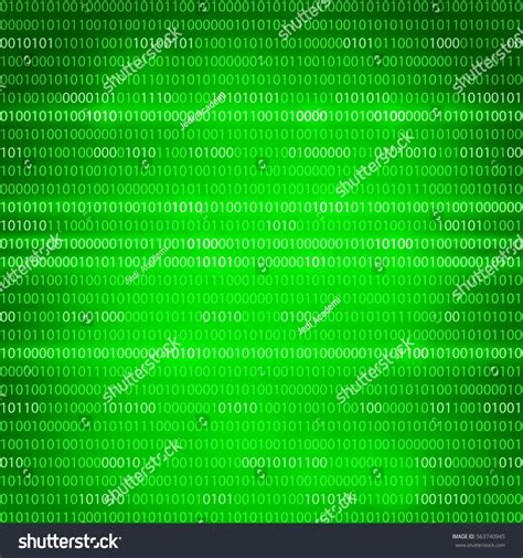 Background Matrix Style Falling Random Numbers Stock Vector Royalty