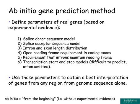 PPT Ab Initio Gene Prediction Genome 559 Winter 2011 PowerPoint Presentation ID 4853414
