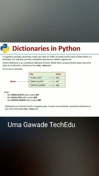 Python Dictionary Learn Simple And Easy Way Youtube