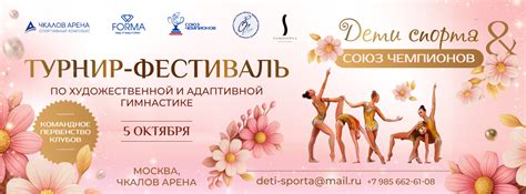 Список соревнований по художественной гимнастике в городах России за 2025 год