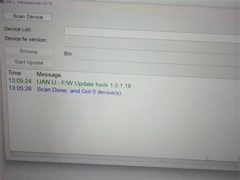 Lconnect Doesnt Detect My Fans And Cant Scan For Devices Or Update Firmware Rlianli