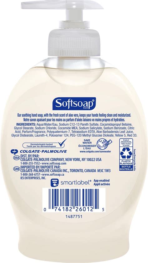 Softsoap Hand Soap Moisturizing Soothing Aloe Vera 7 5 Oz Shipt
