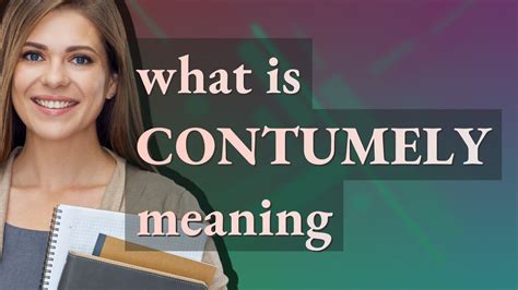 Contumely | meaning of Contumely - YouTube