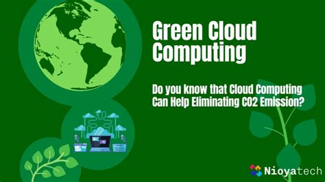 Nioyatech Llc On Linkedin Greentech Sustainability Cloudcomputing Ecofriendlytech Innovation