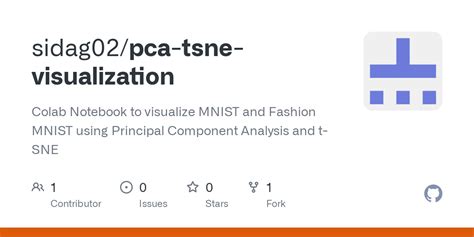GitHub Sidag Pca Tsne Visualization Colab Notebook To Visualize MNIST And Fashion MNIST