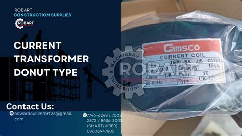 Current Transformer Donut Type Commercial And Industrial Construction