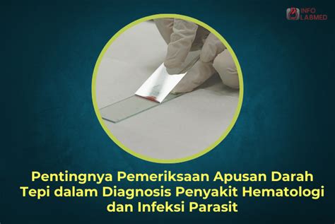 Pentingnya Pemeriksaan Apusan Darah Tepi Dalam Diagnosis Penyakit Hematologi Dan Infeksi Parasit