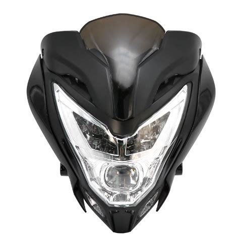 MOTOPARTS SHOP Motorcycle Headlight Head light With Bulb Bracket ...