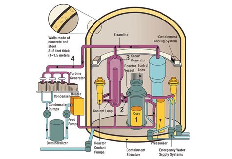 Schematic Diagram Of Pressurized Water Reactor A Pressurized