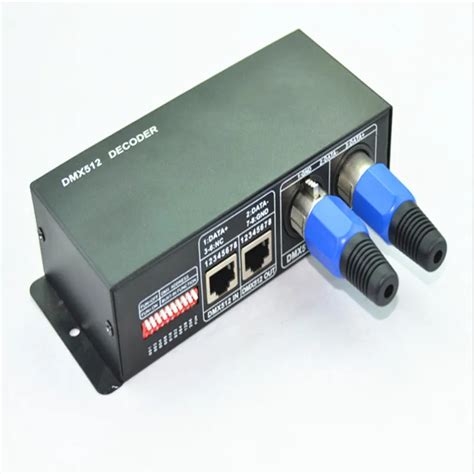 DMX DC V RGBW DMX Decoder Led Controller CH RGB LED DMX Decoder Channel A