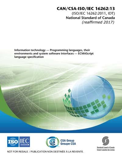 Cancsa Isoiec 16262 13 R2022 Information Technology Programming