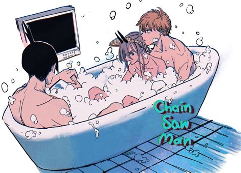 Power Denji And Hayakawa Aki Chainsaw Man Drawn By Tasuketemama Danbooru