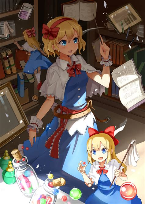 Alice Margatroid Touhou Mobile Wallpaper By Emerane Zerochan Anime Image Board