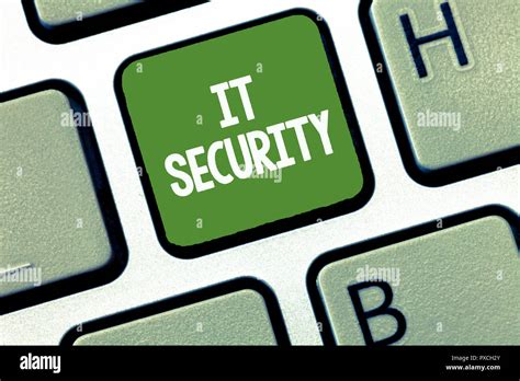 Text Sign Showing It Security Conceptual Photo Protection Of Internet Connected Systems From