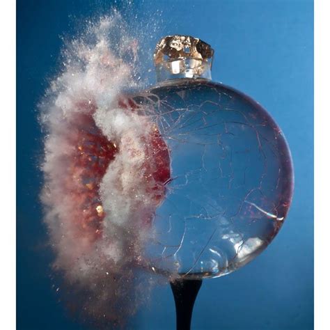 Alan Sailers Photographs Of Objects Exploding As They Are Hit At High