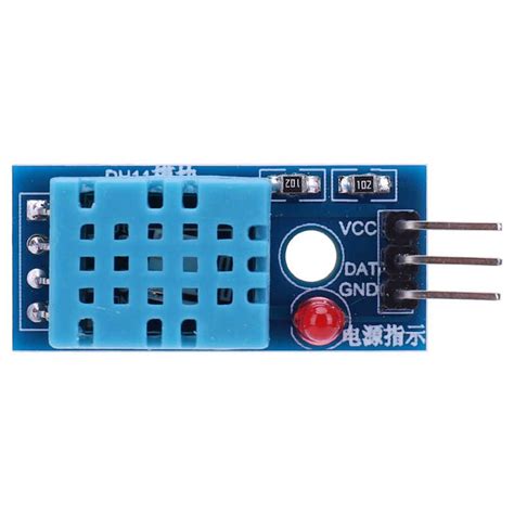 Digital 5 1pcs Dht11 Temperatureandhumidity Sensor Board 3 3v 5v 3 Wire High Precision Ultra Low