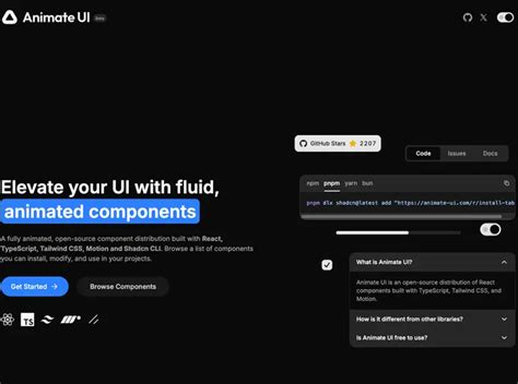 React Shadcn Ui React Templates And Themes