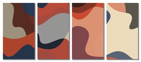 Abstract Wavy Set Background Vector Art At Vecteezy