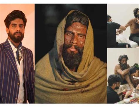 Punjabi Singer Singga Undergoes Unrecognizable Prosthetic Makeup Transformation For His Debut