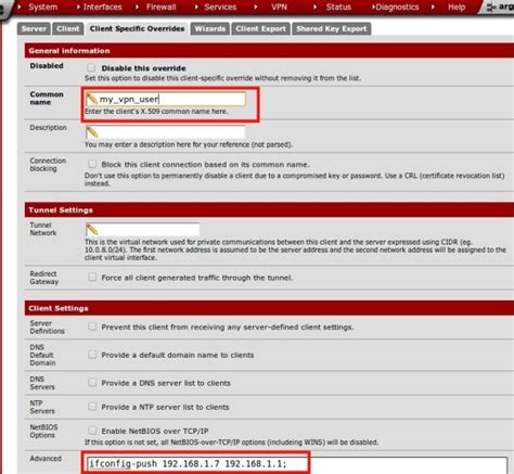 Pfsense Openvpn Static Ip For Clients Fastinetserver