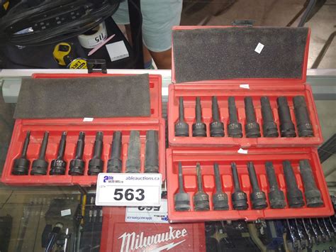 3 Jet Bit Socket Sets