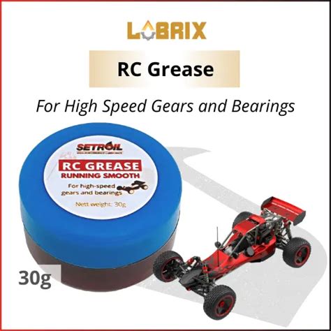 Lubrix Setroil Lithium Rc Grease 30g High Speed Rc Car Grease Rc Drift