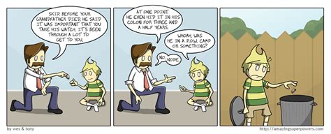 AmazingSuperPowers Webcomic At The Speed Of Light Inheritance