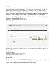 Setting Up Firewall Rules For Website Security HTTPS VPN Course Hero