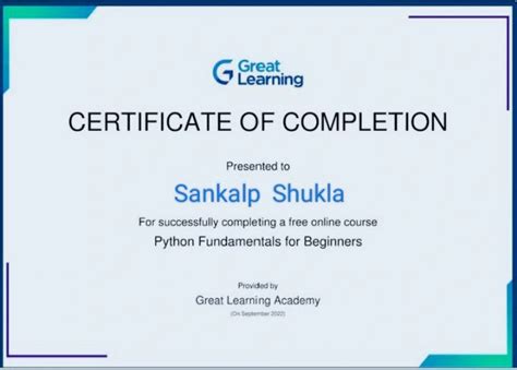 Sankalp Shukla On Linkedin Greatlearning