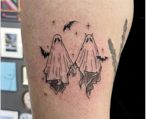 Cute Ghosts Ghost Tattoo Halloween Tattoos Tattoos