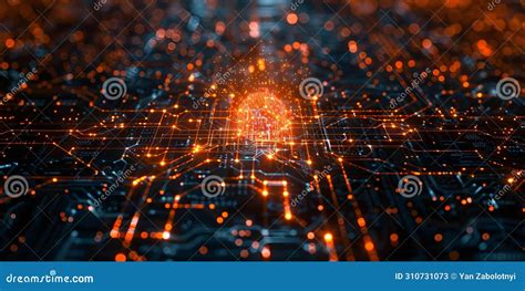 A Neural Circuit Intertwines With An Electronic Cyber Brain In A Quantum Computing System