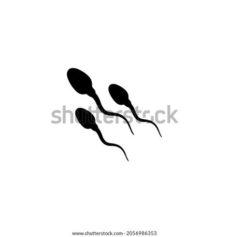 Minimalist Human Sperm Cell Sperm Vector Stock Vector Royalty Free 2056986353 Shutterstock
