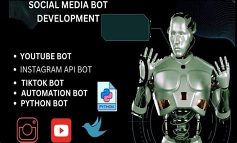 develop instagram api bot youtube automation api bot tiktok api bot