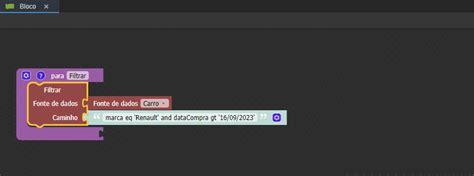 filtrar filter cronapp docs cronapp