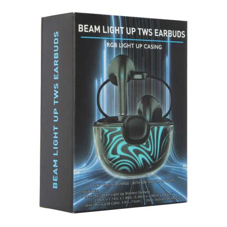 Beam Light Up Bluetooth Earbuds With Led Case Five Below