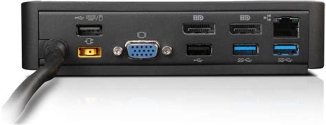 Lenovo Thinkpad Onelink Dock Port Replicator Up To 4k Video Output Gigabit Ethernet 10 100