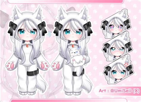 ೃ⁀ Chibi Model Art Live 2d ༉‧₊˚ By Umisei Umisei Vgen
