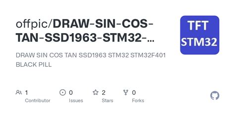 Draw Sin Cos Tan Ssd1963 Stm32 Stm32f401 Black Pill Readme Md At Main · Offpic Draw Sin Cos Tan