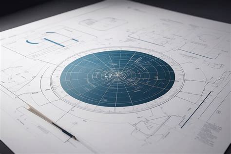 Scientific Diagram Illustration Mockup Premium Ai Generated Image